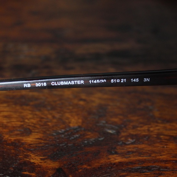 Ray-Ban | Accessories | Rayban Silver Mirrored Clubmaster Sunglasses ...